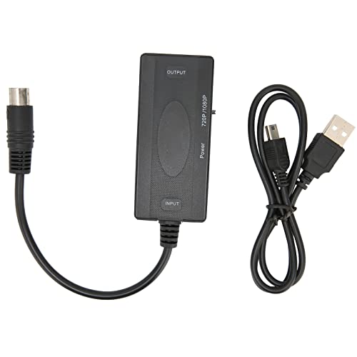 Game Console Accessories, Portable for SS Adapter Fast Lossless for Sega for HDTV