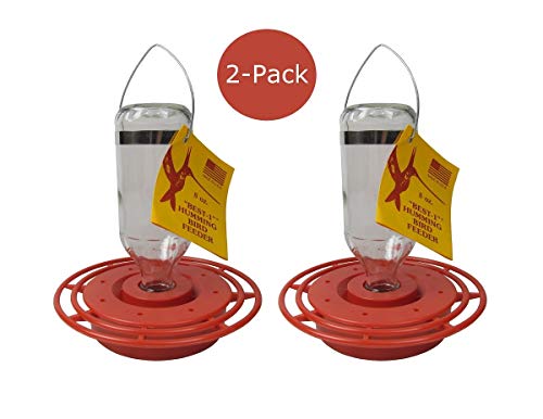 Birds Choice Best-1 8oz. Hummingbird Feeder (Pack of 2)