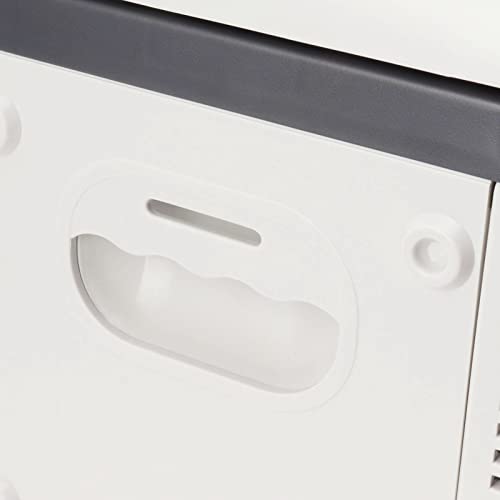 Biitfuu Car Refrigerator Overweight Oversize Large Fridge Truck Abs Freezer Cooler Aluminum Abs Outdoor Refrigerators (US Plug 110V)