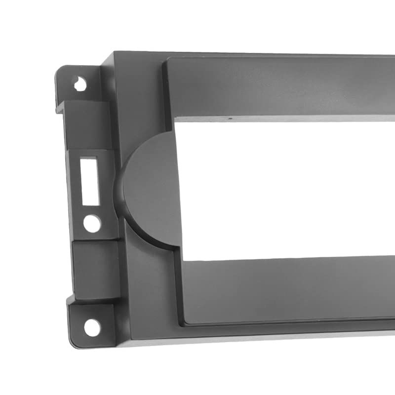 BANDOX Single Din Car Fascia Radio Panel for Chrysler 300C for PT Cruiser 2006 for Mitsubishi Raider Console Plate Bezel Adapter Facia