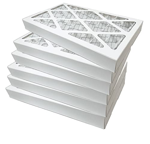 Nispira 5-Micron 3410 Outer Air Filter Replacement Compatible with WEN 3410 / POWERTEC AF4000 / Shop Fox W1830 / Grizzly G0738 Air Filtration System Part 90243-027-2, 6 Packs