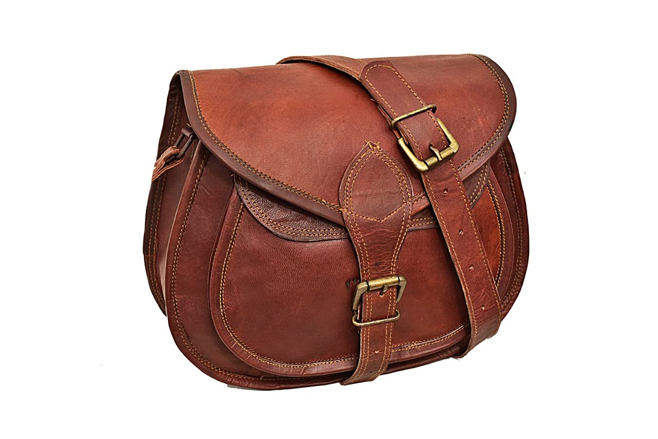 cuero Genuine Leather Crossbody Handbag for Women - Shoulder bag for Womens Handmade