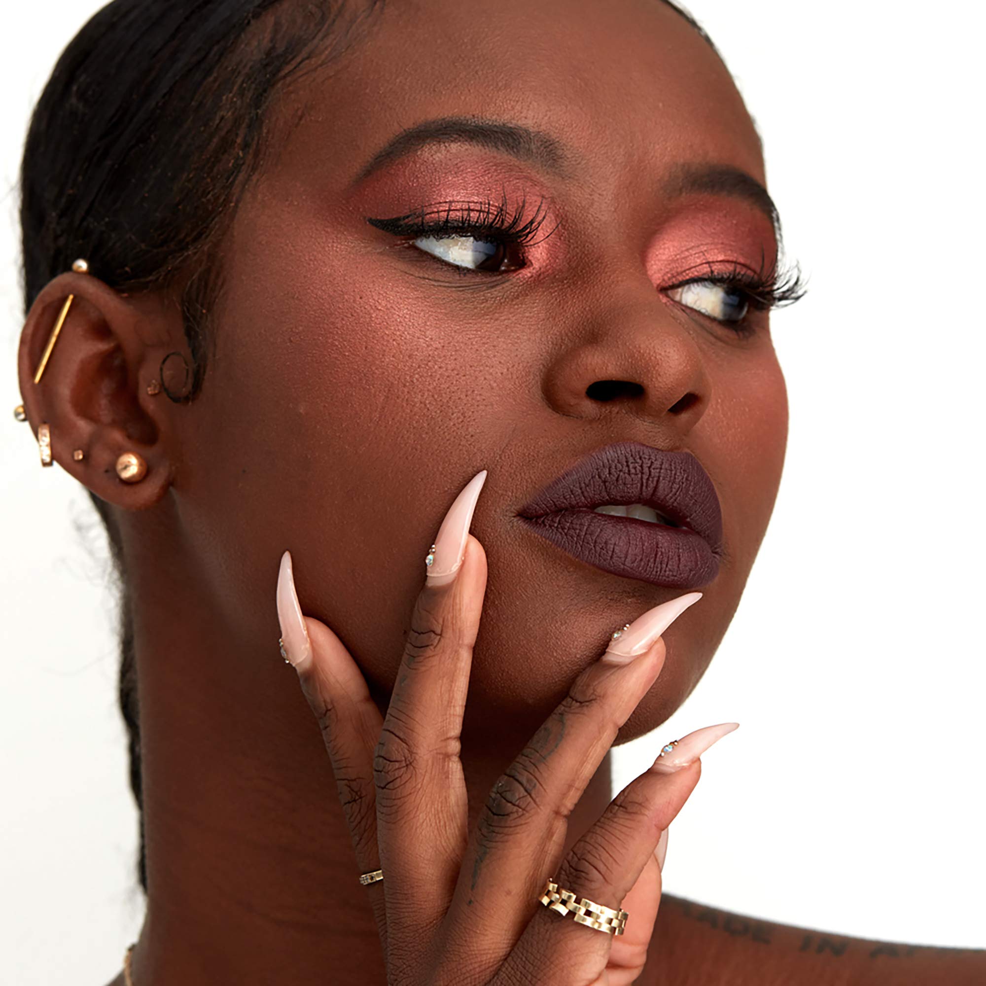 NYX PROFESSIONAL MAKEUP Matte Lipstick - Goal Digger (Deep Plum)