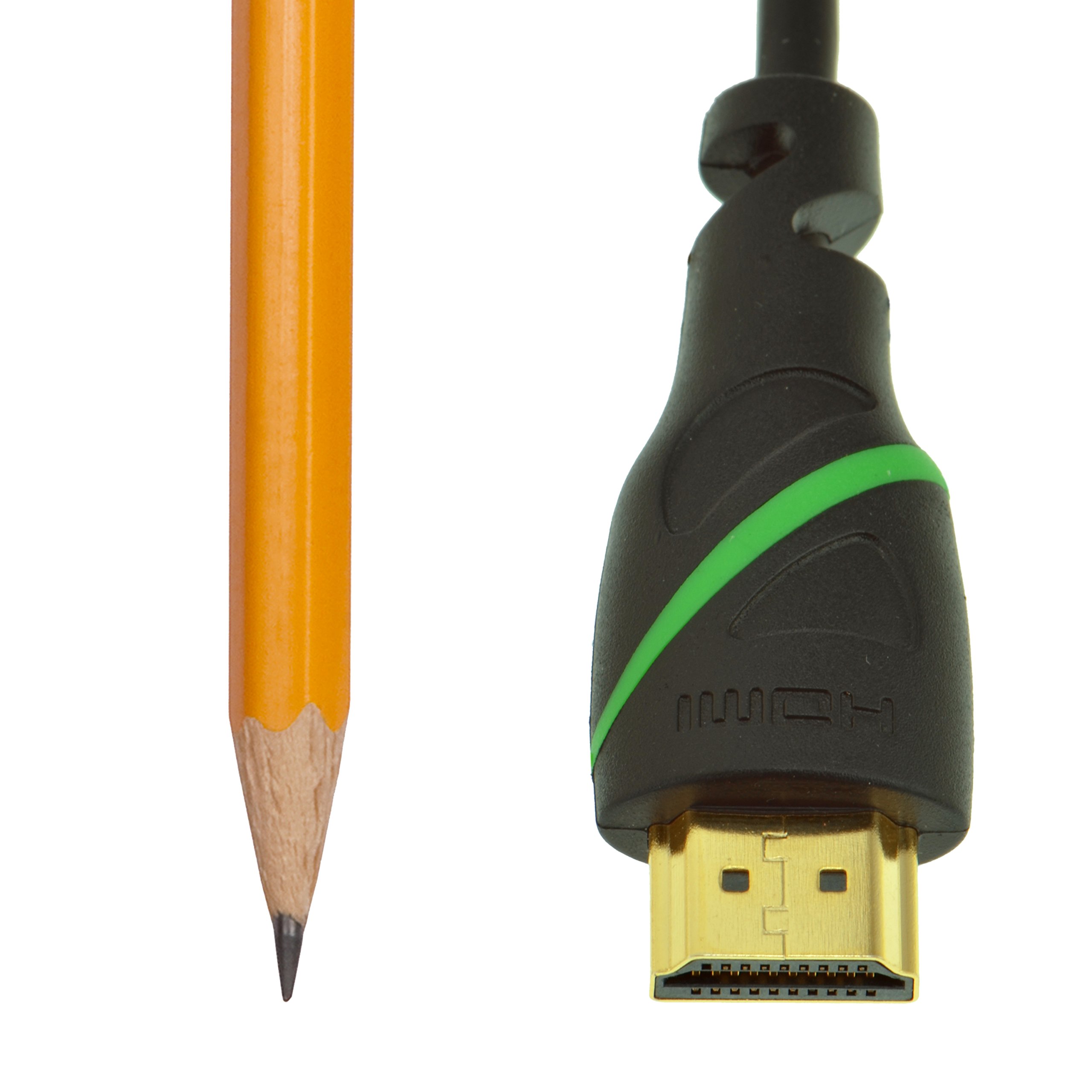 Mediabridge™ Flex Series HDMI Cable (3 Feet) Supports 4K@50/60Hz, High Speed, Hand-Tested, HDMI 2.0 Ready - UHD, 18Gbps, Audio Return Channel