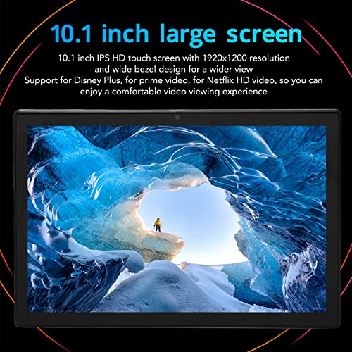 aqxreight Gaming Tablet Gold Color 10.1 Inch 7000mAh HD Tablet for Travel (U.S. regulations)