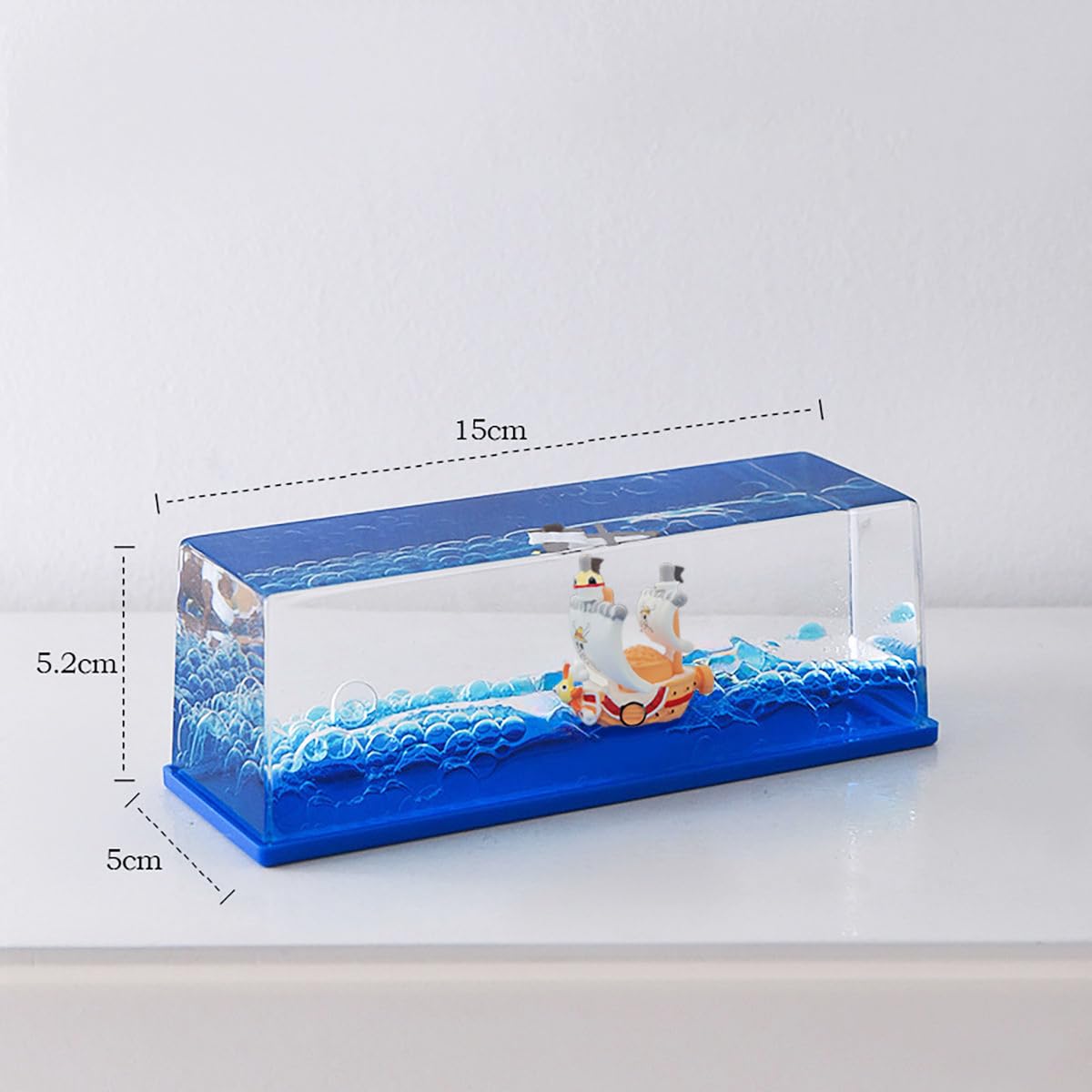 Aimery Cruise Ship Fluid Drift Bottle, Unsinkable Boat in A Box,Cruise Ship Fluid Drift Bottle, Unsinkable Cruise Ship Toy,Model Decor for Desk Decor Display Cases and Gifts.