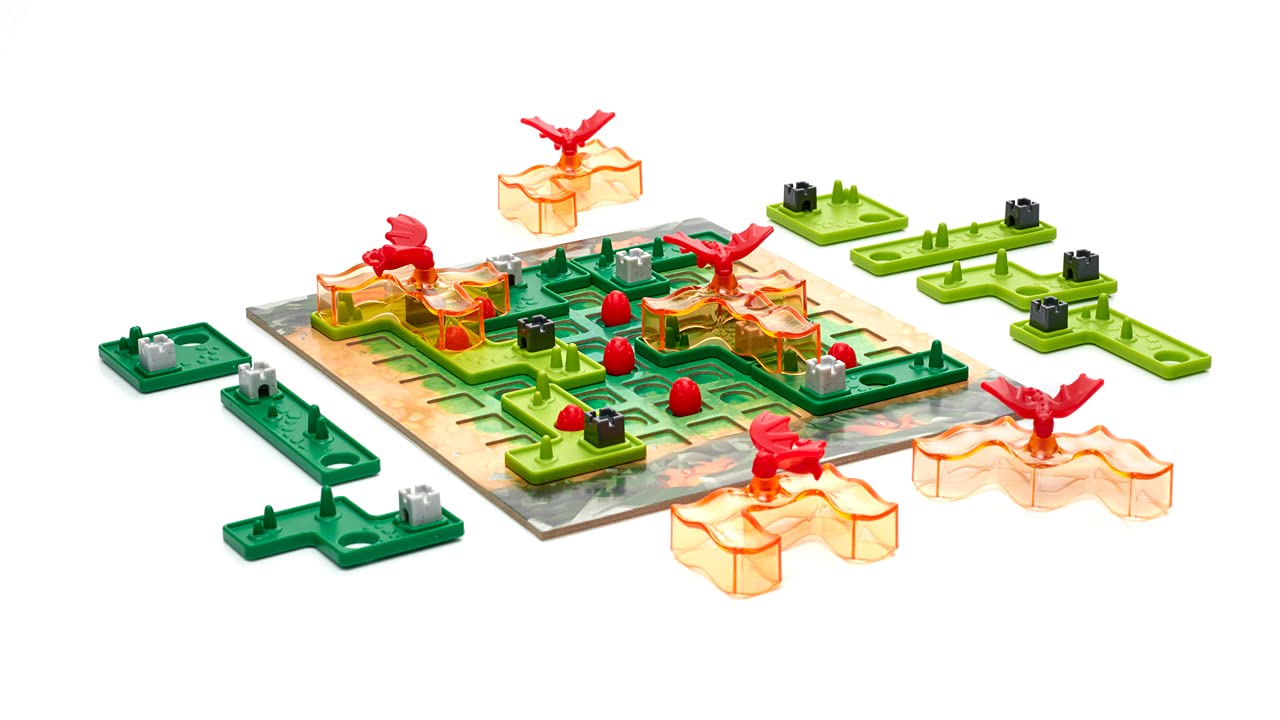 SmartGames Dragon Inferno 2-Player Strategy Game for Ages 7-Adult