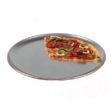 American Metalcraft 11" Coupe Style Aluminum Pizza Pan, 1