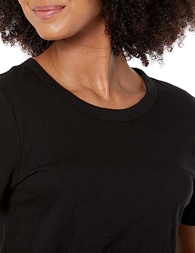 GAP Womens Forever Soft T-Shirt True Black V2 L