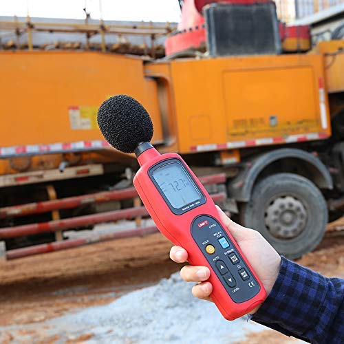 UNI-T UT351 Digital Sound Level Meter dB Decibel Meter Noise Tester Measuring 30-130dB with LCD Backlight