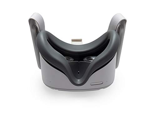 VR Cover for Meta/Oculus Quest 2 - Silicone Meta/Oculus Quest 2 Face Cover (Grey)