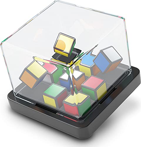 Rubik’s Race, Classic Fast-Paced Strategy Sequence Brain Teaser Travel Board Game Two-Player Speed Solving Face-Off for Adults & Kids Ages 7 and up