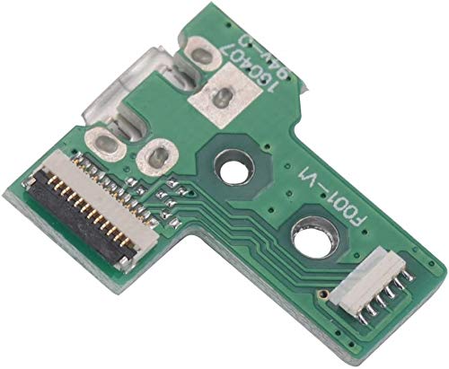 eXtremeRate Repair Parts USB Charging Port Charger Socket Board Replacement 12 Pin Flex Cable for ps4 3rd Generation JDS-030 JDM-030