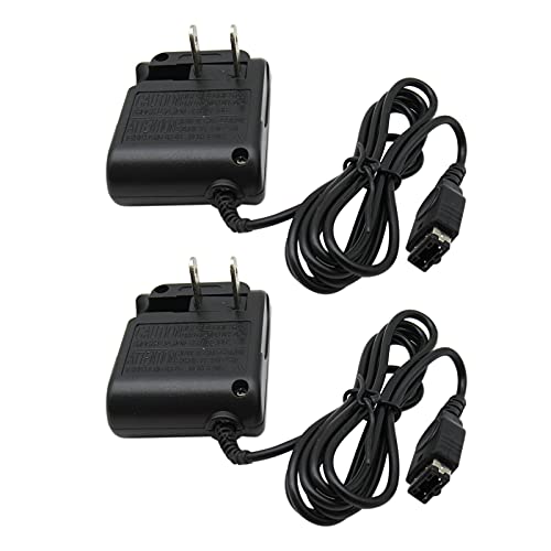 MEILIANJIA 2 pcs Wall Charger Power Adapter Fits for Nintendo DS Game Boy Advance GBA SP NTR-002