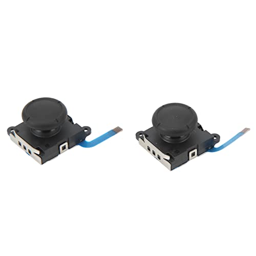 Aoutecen Joystick, 2Pcs Game Joystick ABS Accurate Controlling for Replacement