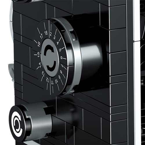 NC Uvini Building Blocks Camera, DIY STEM Toys, Building Construction Brick Set Best Gift for Adult, Teens, Collectible Model Digital Camera to Build 622pcs