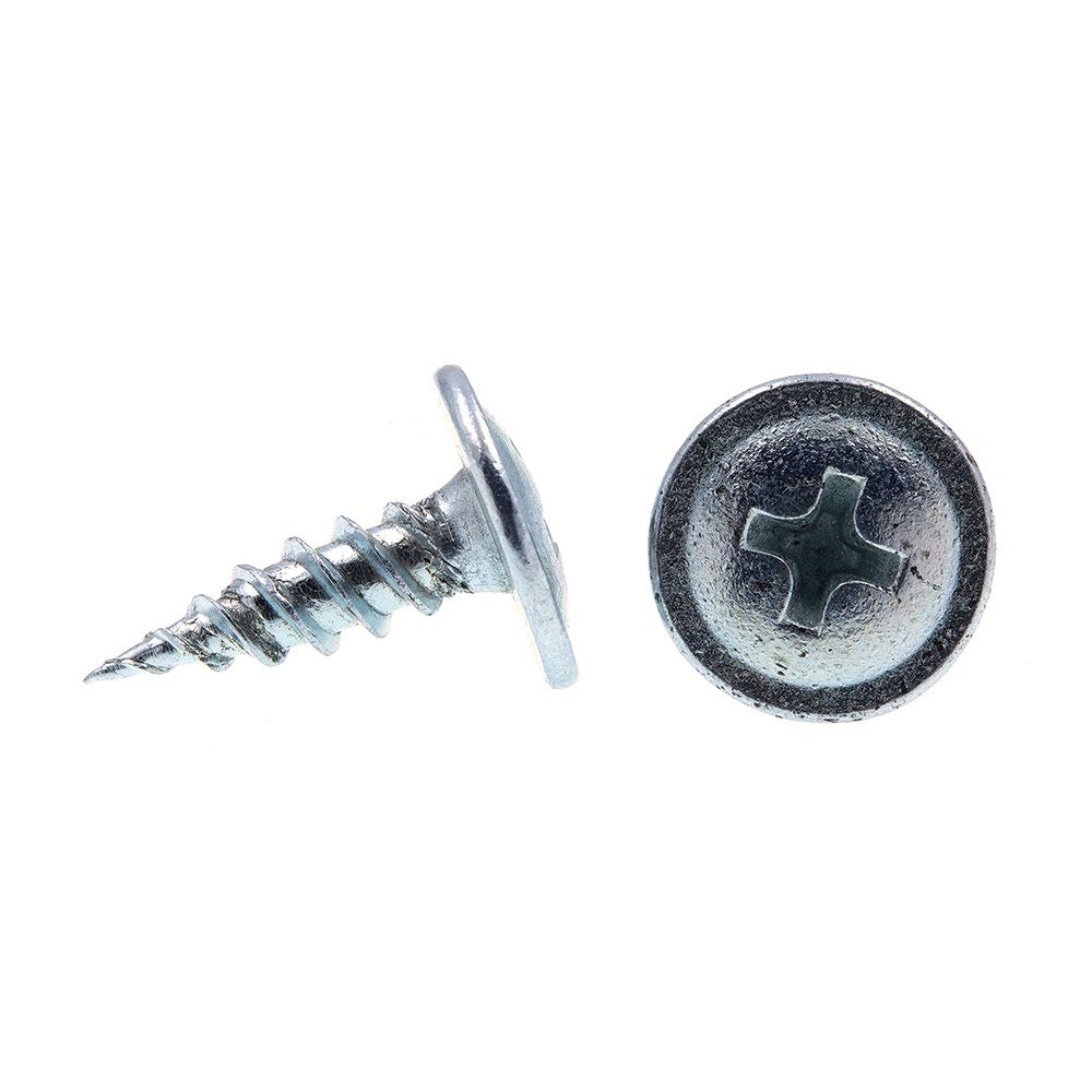 Prime-Line 9040182 Lath Screws, Modified Truss Head, Phillips Drive, #8 X 1/2 In., Zinc (50 Pack)