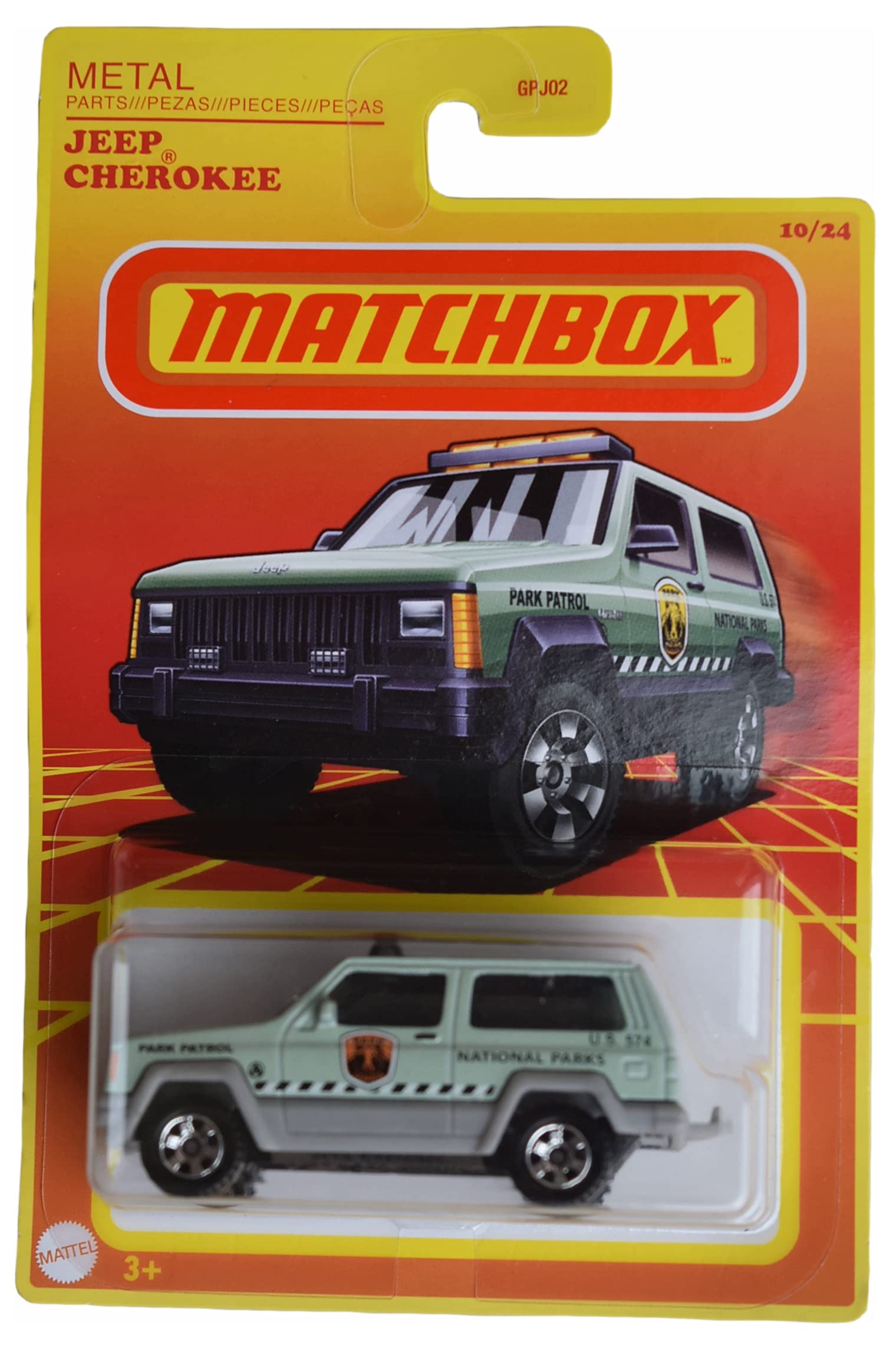 Matchbox Jeeps Cherokee, [Park Patrol] 10/24