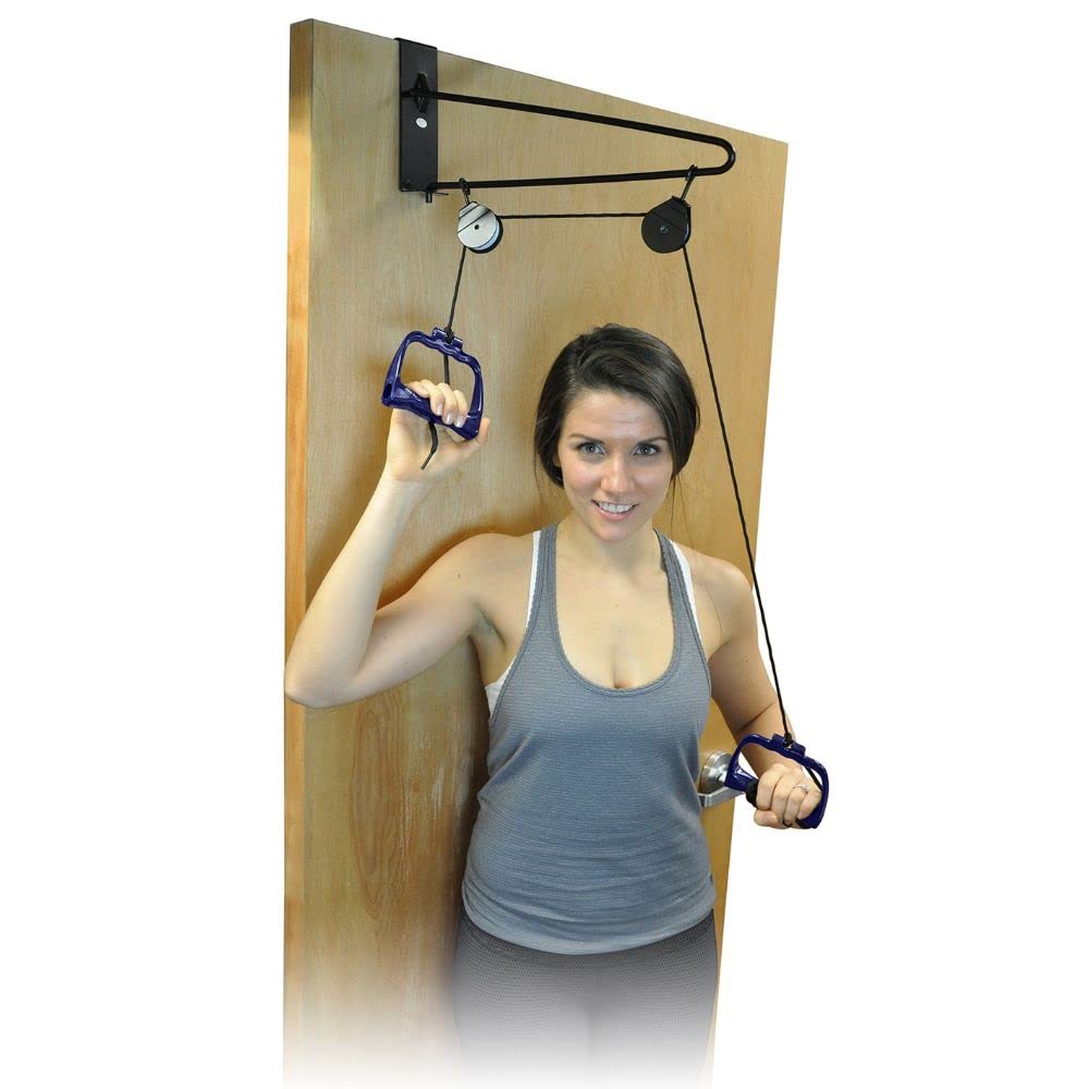 Overdoor Shoulder Pulley Exer Kit Blue Jay Brand