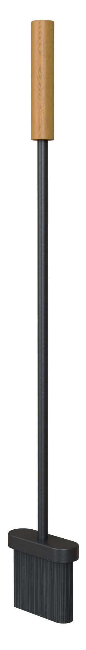 TheRackCo. - Fireplace Tools Set with Metal Base and Wood Handle, Broom, Shovel and Poker