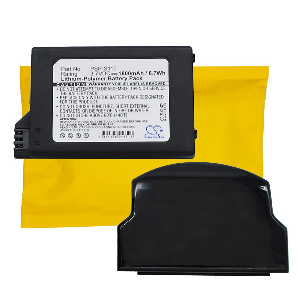 EXUBERTREE 1800mAh Battery for Sony PSP-S110Silm PSP-3004 PSP-2000 PSP-3000 PSP 2th PSP-3001 Lite New