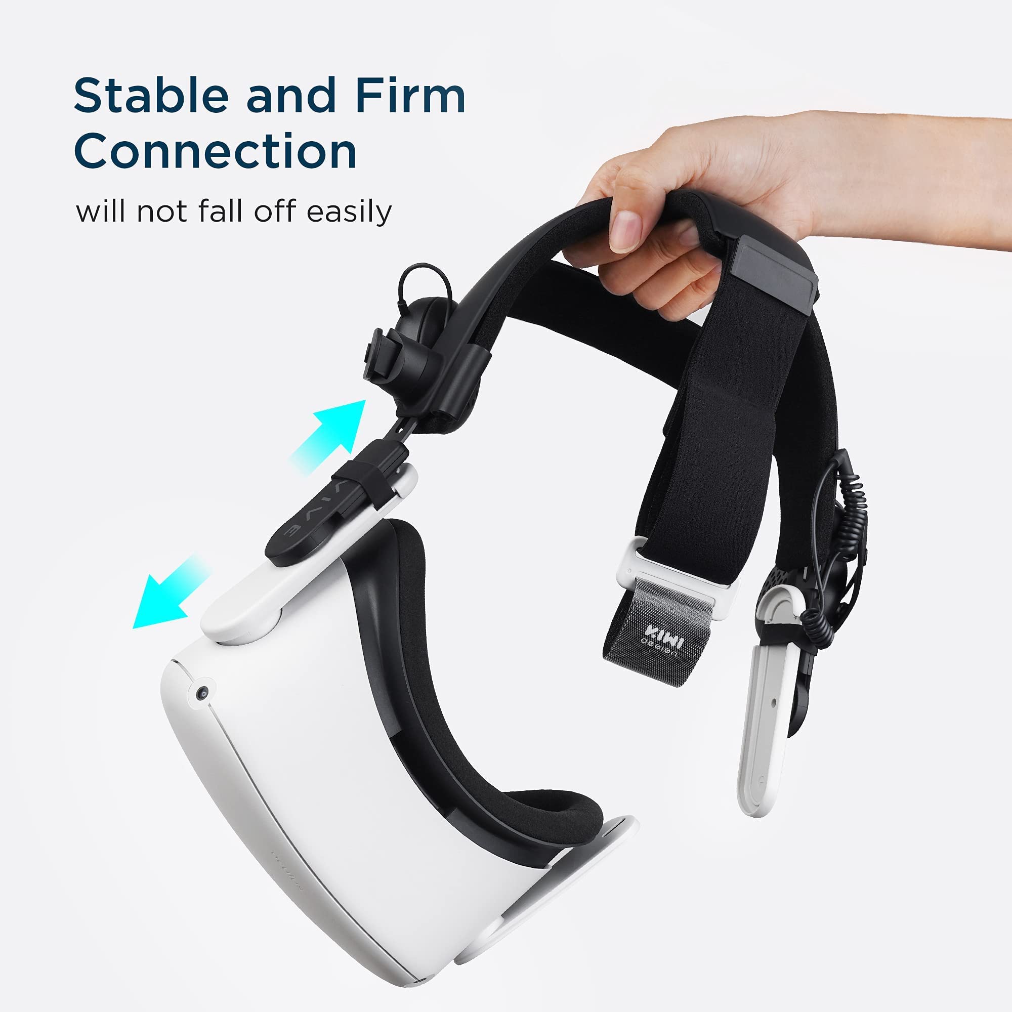 KIWI design Deluxe Audio Strap Adapter Kit Compatible with Quest 2 Accessories (Not 3D Printed, Not Include The Head Strap or Quest 2)