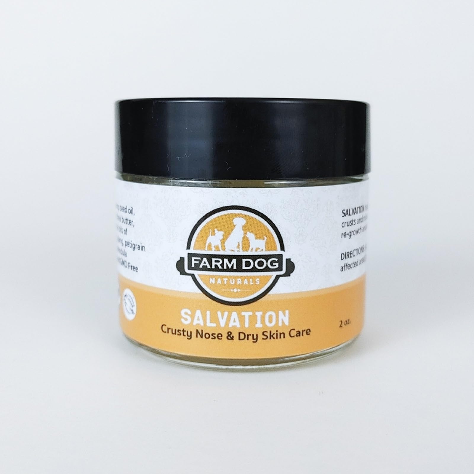 Farm Dog Naturals - Salvation Skin Care & Crusty Nose Balm for Dogs, 2 Ounce