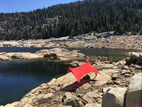 Neso Sidelines Grande : Versatile Sports Sun Shelter, Patented Corners & Poles, 100% Recycled Stakes