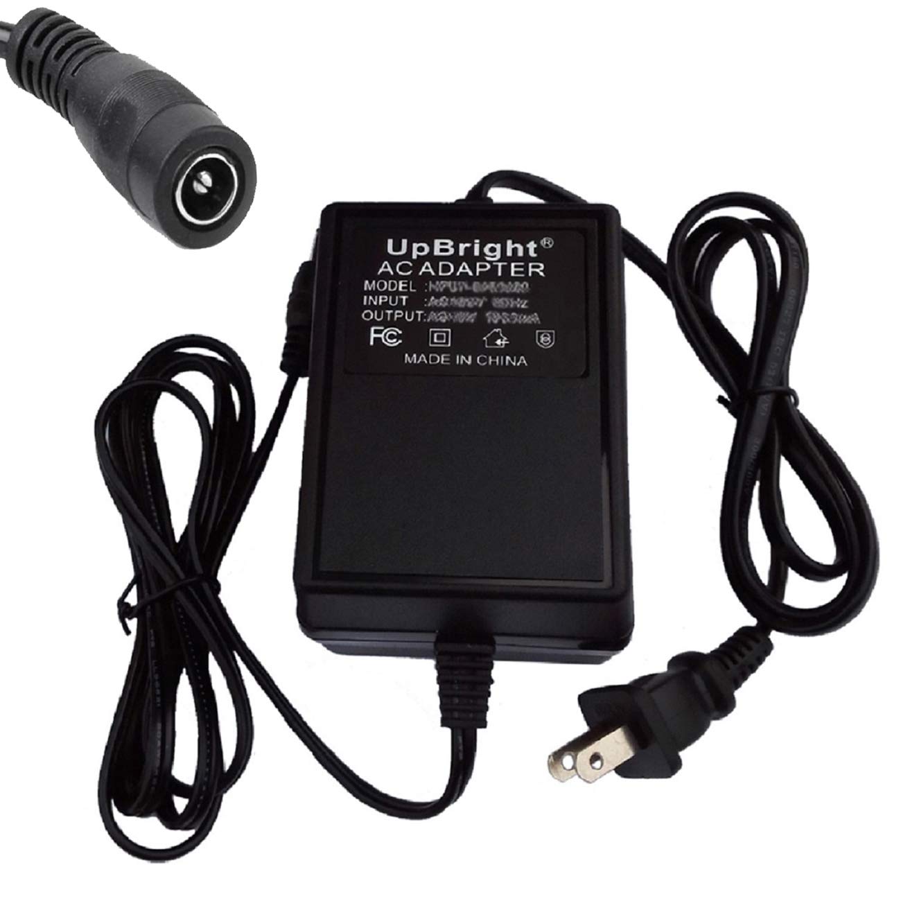 UpBright 24V AC Adapter Compatible with TDC Power DA-16-24 DA-1624 DA16-24 DA1624 DA-20-24 DA-2024 DA20-24 DA2024 TDCPower Products 24VAC 0.67A 16VA 0.83A 20VA Class 2 Transformer Power Supply (Barrel