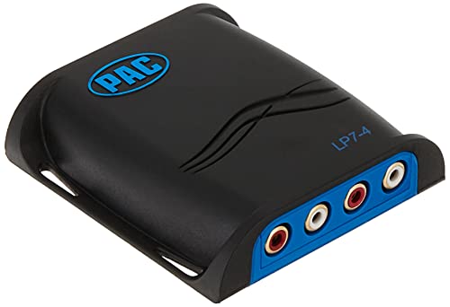 PAC LP7-4 L.O.C. PRO Series 4-Channel Line Output Converter with Remote Turn On , Blue