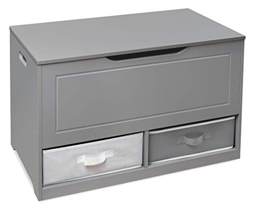Up and Down Toy and Storage Box with 2 Basket Drawers