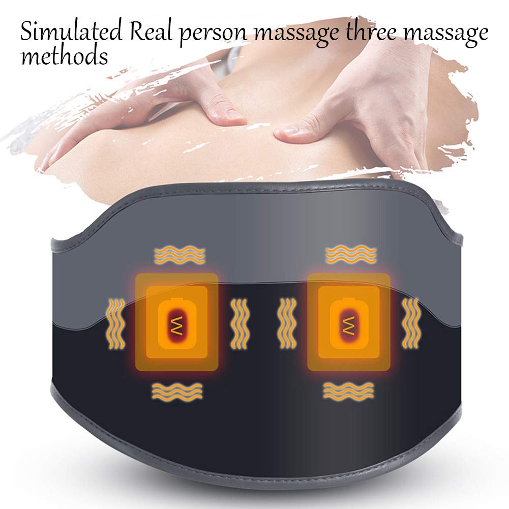 TANGIST Vibration Massage Lumbar Brace Calorific Adjustable For Women And Men Pain Relief And Injury Prevention Sciatica Backache