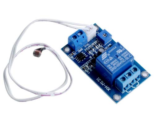 XH-M131 Photosensitive Resistor Module Brightness Automatic Control Module 5V 12V 24v Light Control Relay Light Switch CDS Control Module (5pcs - 5V)