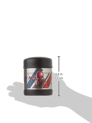 Thermos Funtainer 10 Ounce Food Jar (Spiderman Black)