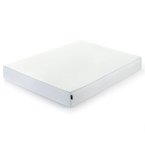 ZINUS 10 Inch Green Tea Cooling Gel Memory Foam Mattress and SmartBase Metal Mattress Foundation Set / Bed and Mattress Set / No Box Spring Needed / Mattress in a Box, Full