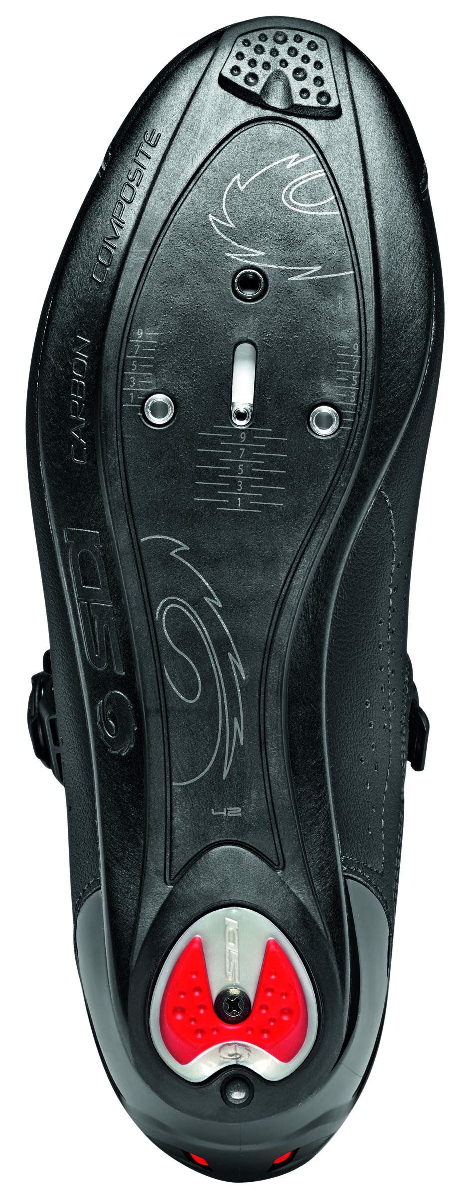SIDI Genius 10, Color: Black/Yellow Fluo, Size: 45 (SRS-GNX-BKFY-450)
