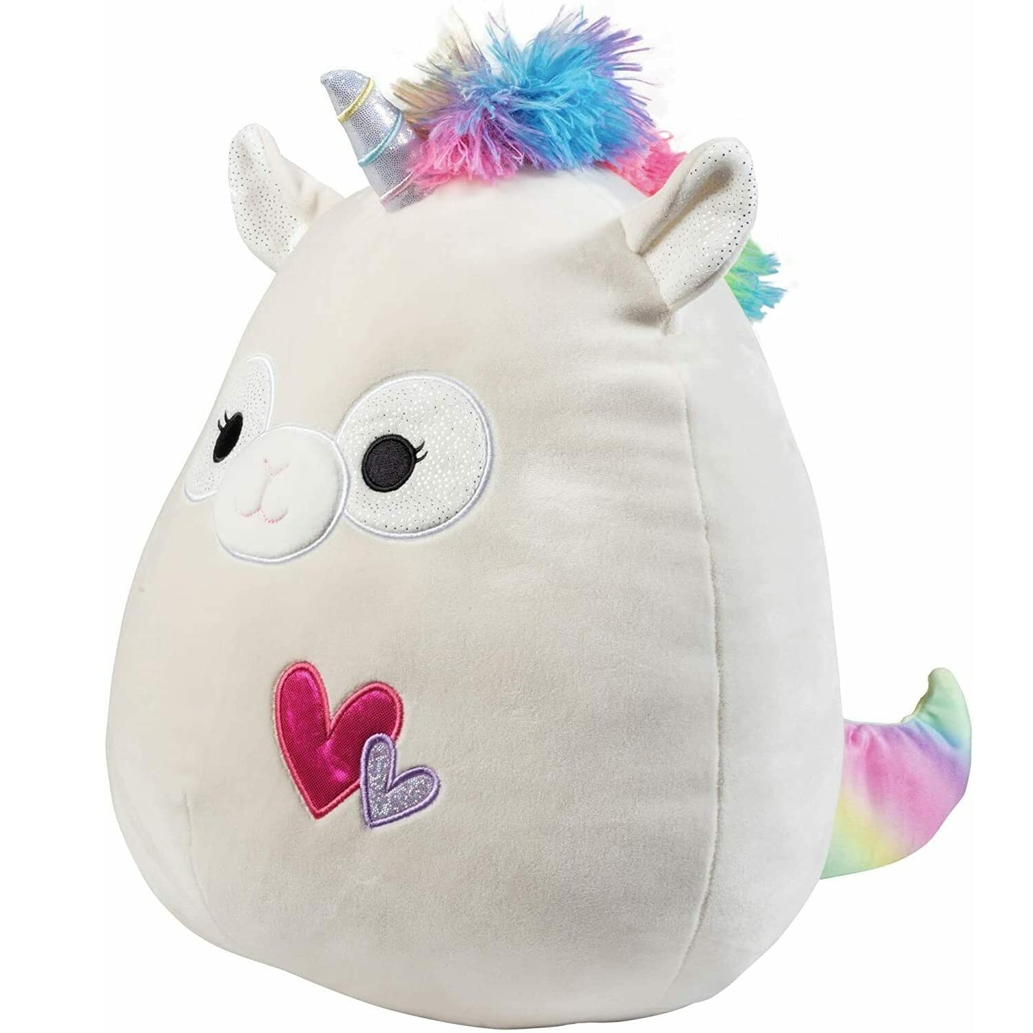 Squishmallows Official Kellytoy Valentines 8 Inch Kate Llamacorn Plush Squishy Stuffed Toy Animal