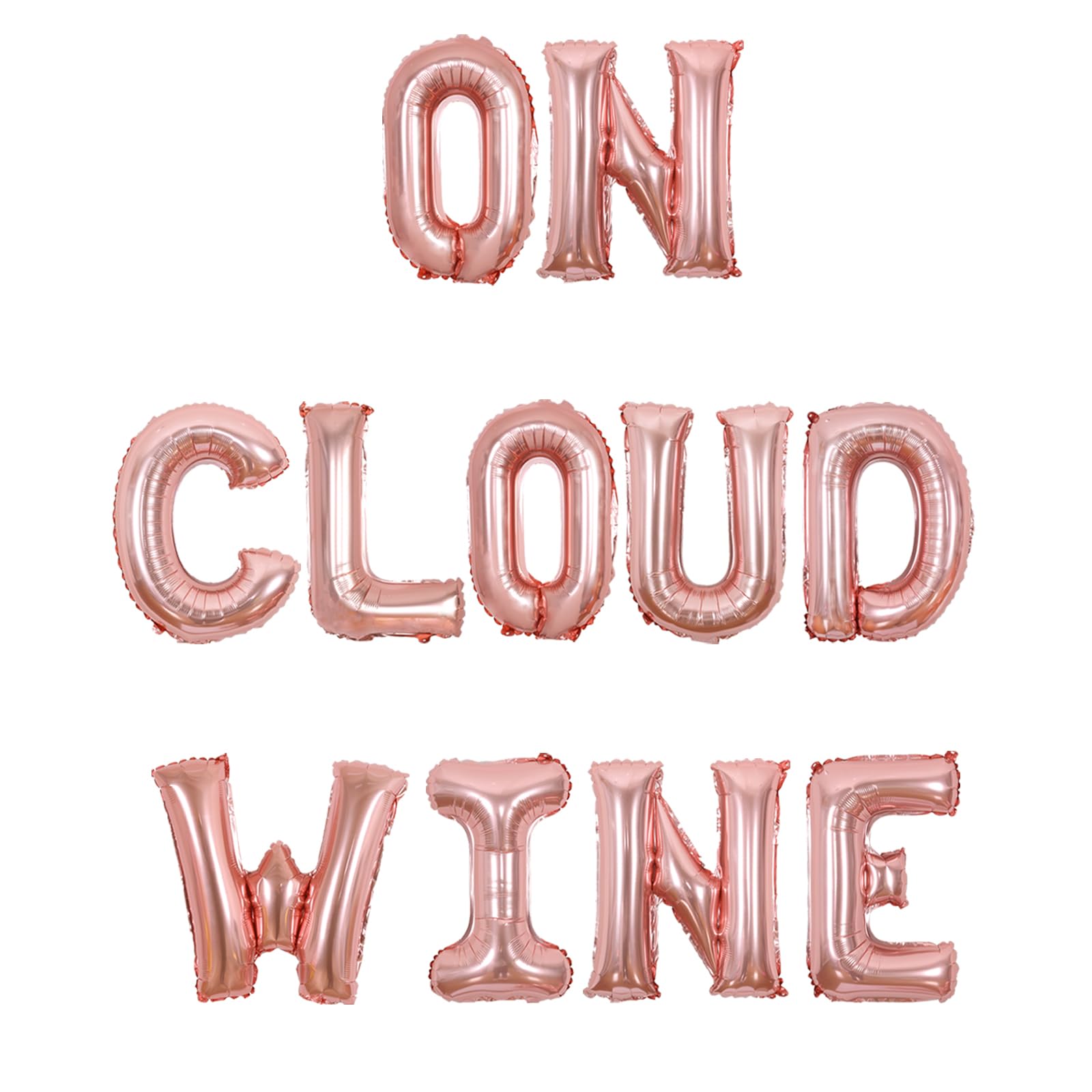 Wonmelody On Cloud Wine Bachelorette Decorations On Cloud Wine Banner Decors with Diamond Ring Champagne Wine Bachelorette Party Decorations for Cloud Bridal Shower Engagement Weeding Party