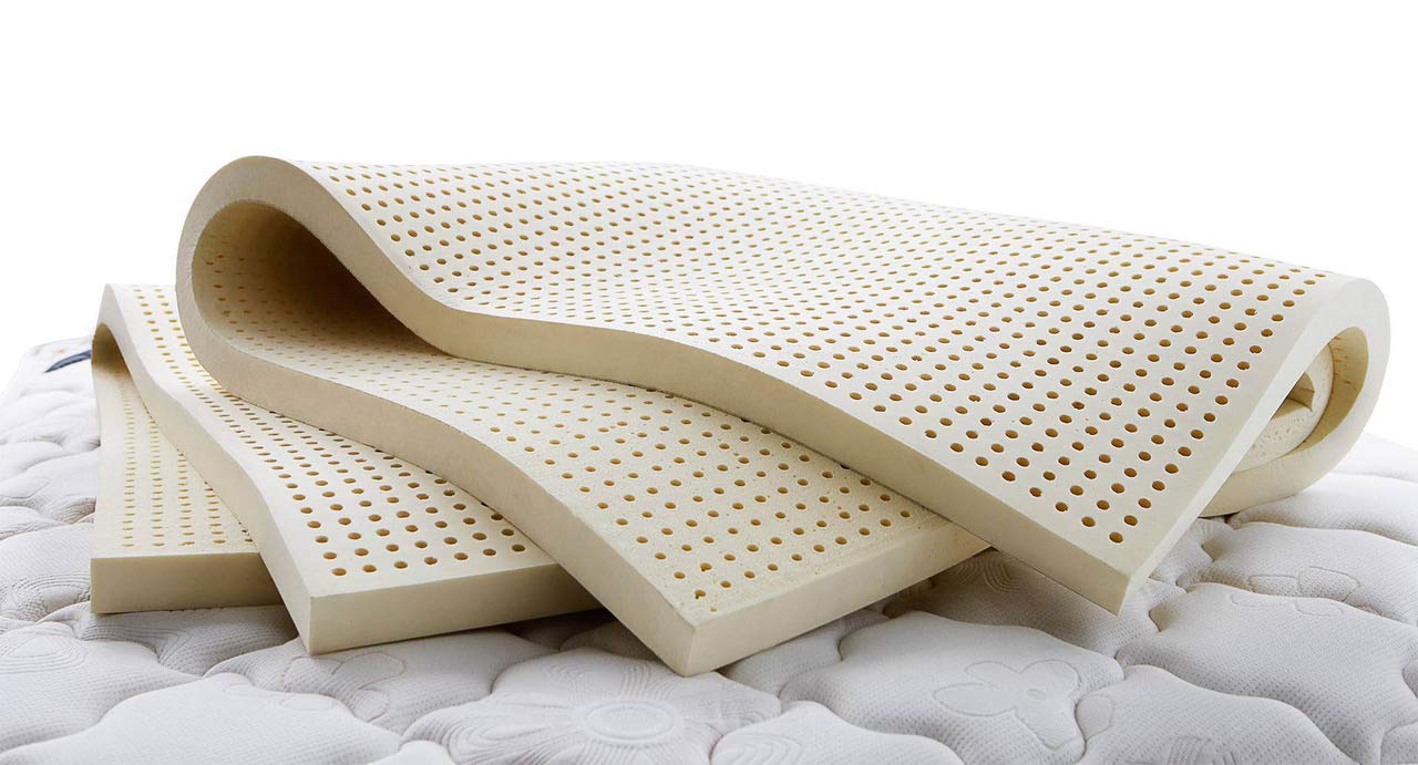 Vytex 100% Natural Latex Super Soft - King 2 Inch Topper Collection The Only Virtually Allergy Free Latex - Super Soft - King 2 Inch Equivilent to 14 ILD