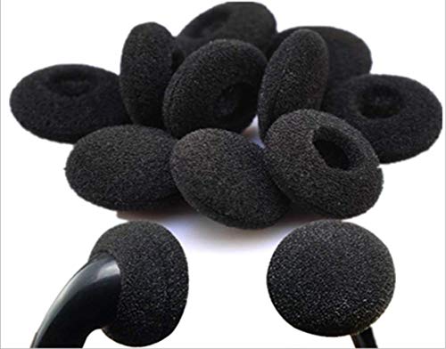 Zotech 50 Pack Foam Earbud Earpad Ear Bud Pad Replacement Sponge Covers for Airpods iPod iPhone Itouch Ipad Headsets