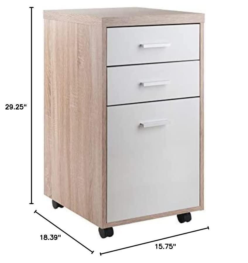 Winsome Wood Kenner Home Office, Reclaimed Wood