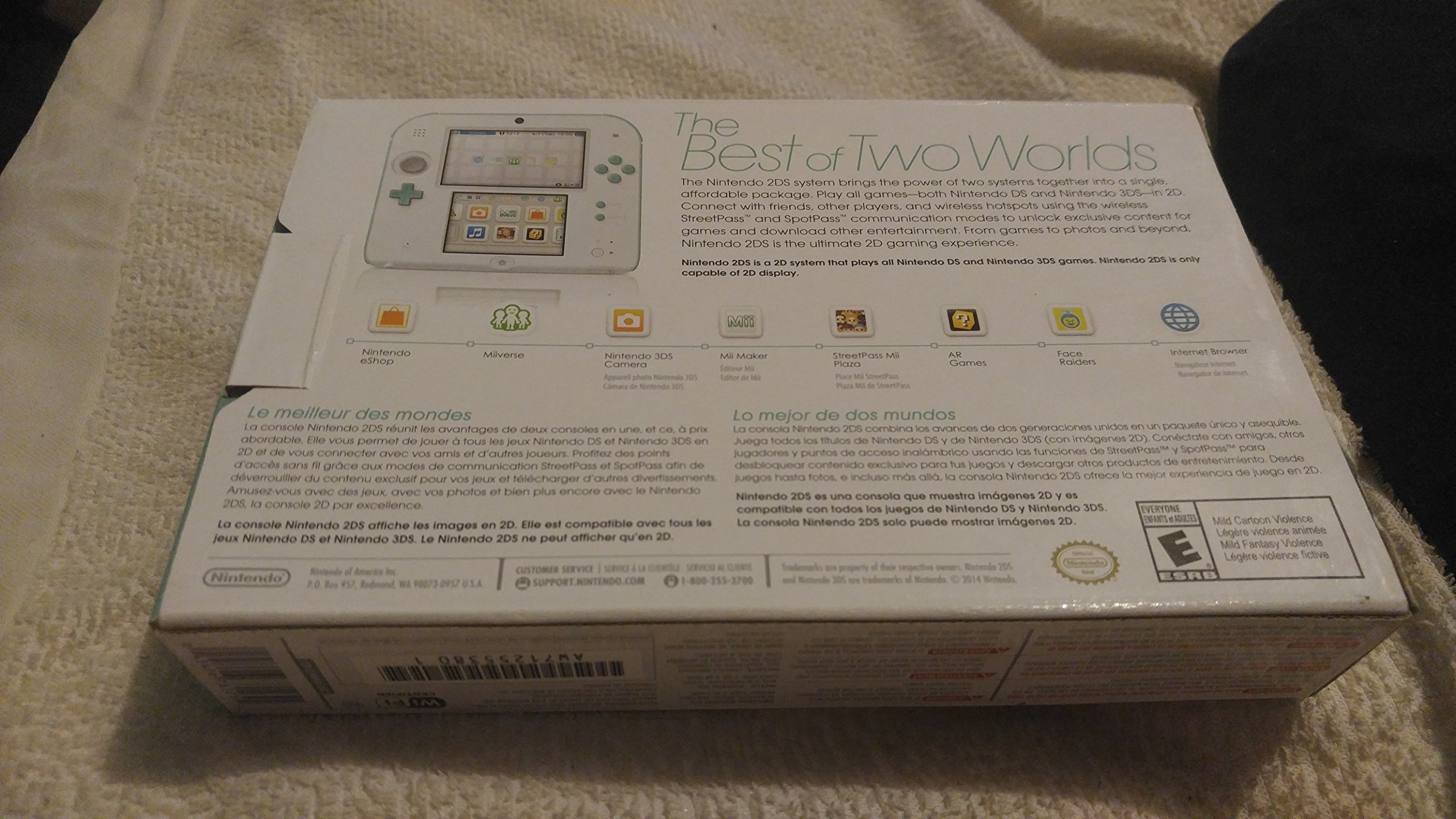 Nintendo 2DS Sea Green (Renewed)