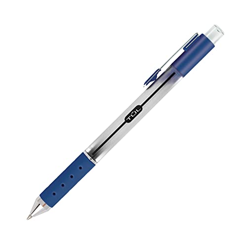 TUL Retractable Gel Pens, Bullet Point, 0.7 mm, Gray Barrel, Assorted Standard Ink Colors, Pack Of 8