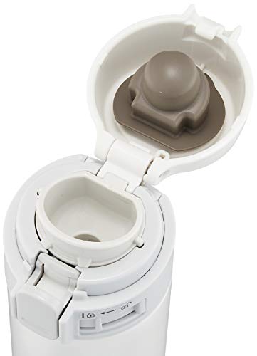 Zojirushi Stainless Mug, 1 Count (Pack of 1), White, 200 milliliters