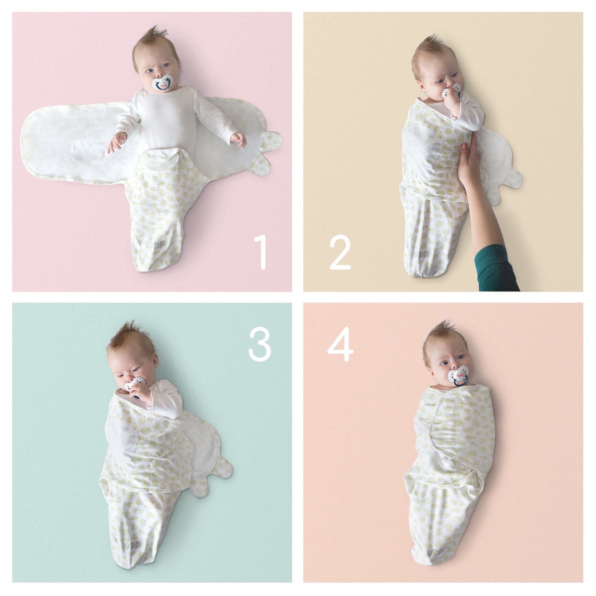 Swaddle Blanket for Baby, Newborn Boy or Girl Adjustable Sleepsack, Unisex, Organic Cotton Swaddle Wrap Set 3 Bags in Pack for Infant, Soft Blankets with Baby Hat