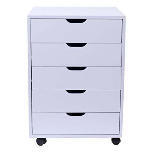 ZSEDP 5 Layers Storage Cabinet for Clothes Durable Wardrobe Closet Drawers for Office Bedroom Home Furniture Storage Organizer