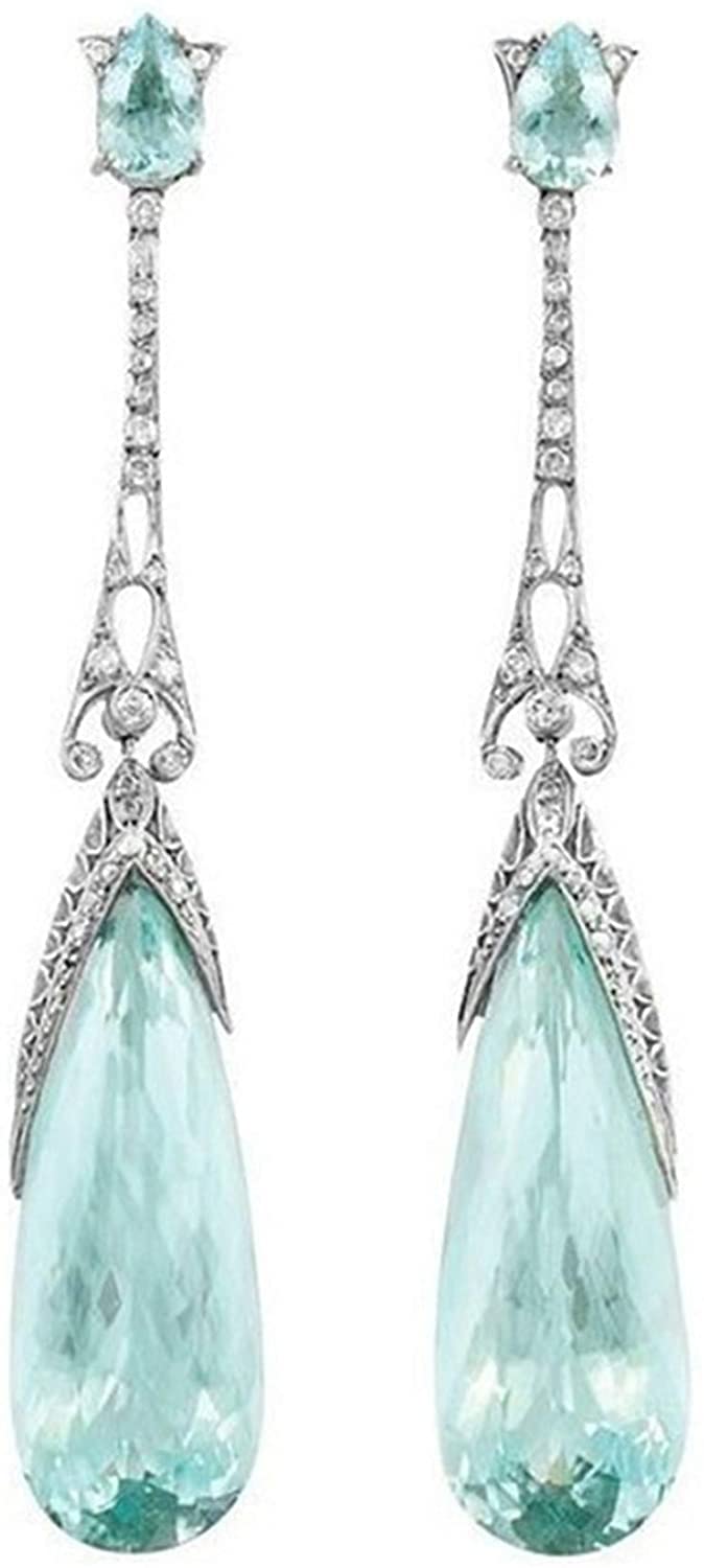 U-M Earrings Temperament Dangle Chandelier Earrings Drop Earrings for Women Deft Processed