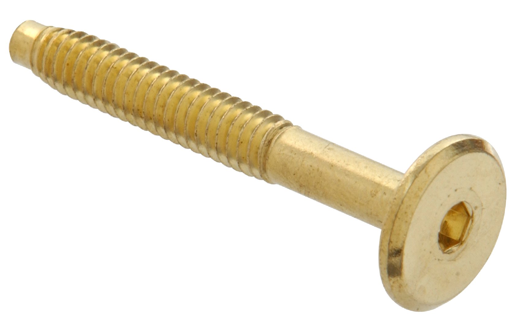 The Hillman Group 57126 1/4 X 4-Inch Connector Bolt Hex Drive, 6-Pack