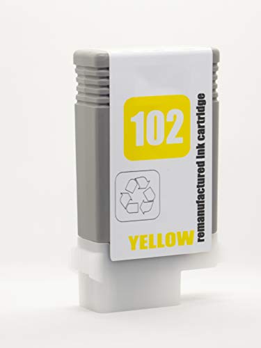 XL-Ink Compatible for Canon PFI-102 / PFI102 6-Pack (2X Matt Black, Black, Cyan, Magenta, Yellow)
