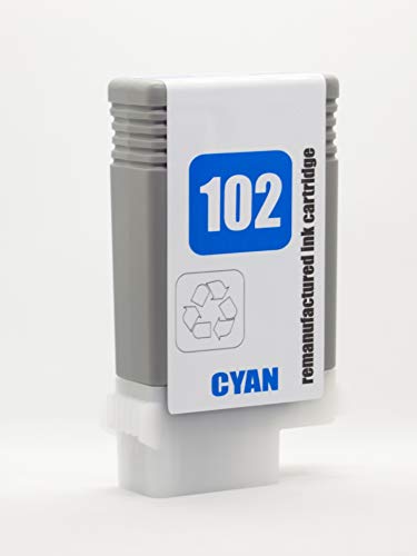 XL-Ink Compatible for Canon PFI-102 / PFI102 6-Pack (2X Matt Black, Black, Cyan, Magenta, Yellow)